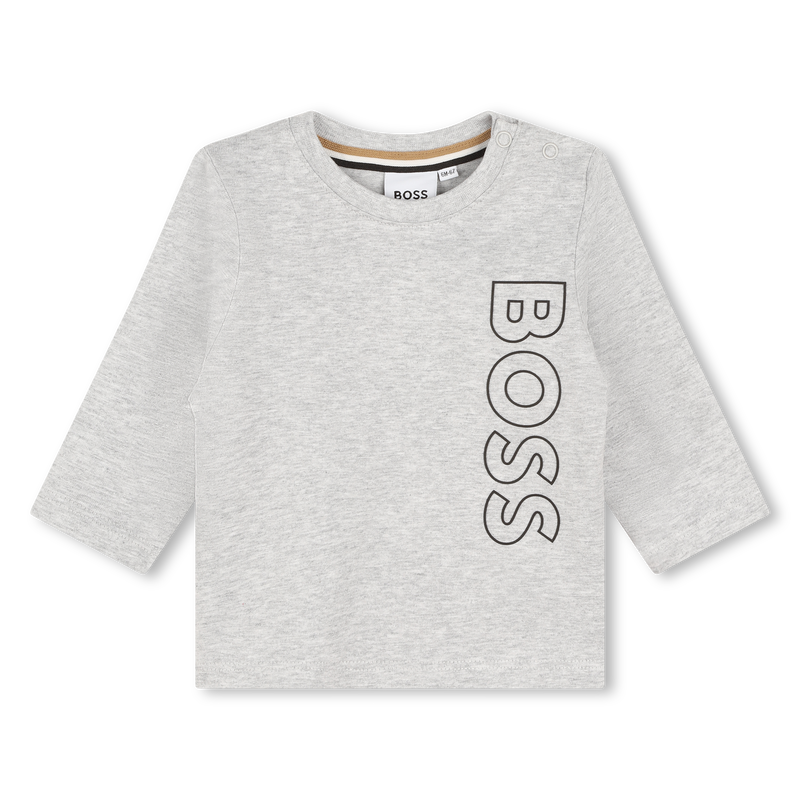 BOSS Cotton t-shirt with logo